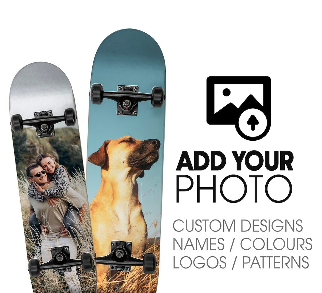 Custom Skateboard Deck or Decal - Etsy