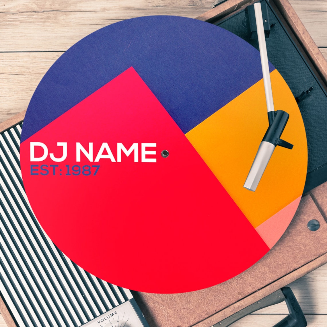 Personalized Multi DJ Slipmats / Turntable Slip Mats - Etsy UK