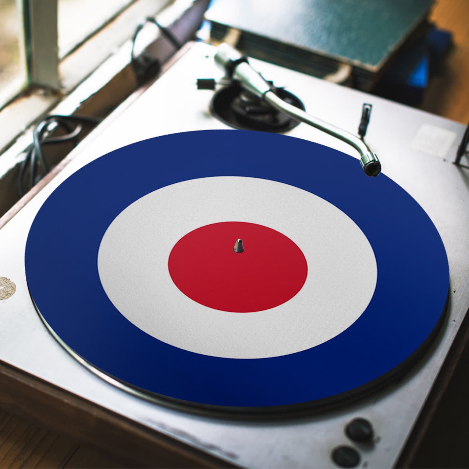 Mod Target Vinyl DJ Slipmat / Turntable Slipmats - Etsy