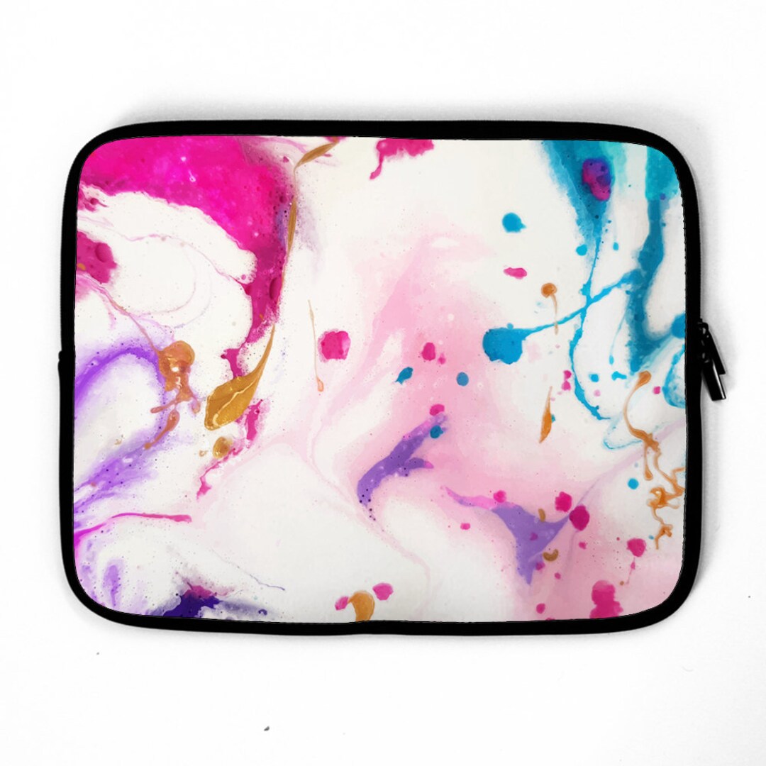 Abstract Watercolor Laptop Sleeve Laptop Case Device Sleeve - Etsy