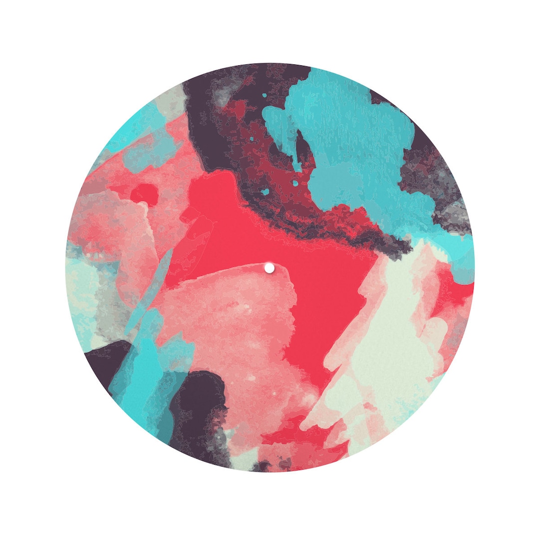 Abstract Watercolor 2 Art Vinyl DJ Slipmat / Turntable SLIP - Etsy