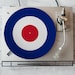 Mod Target Vinyl DJ Slipmat / Turntable Slipmats - Etsy