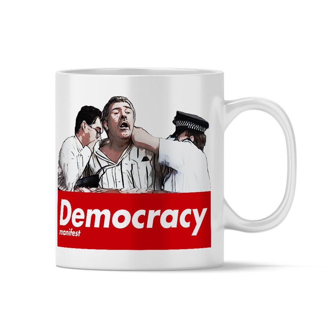 This is Democracy Manifest ICONIC Mug | Funny Succulent Chinese Meal ...
