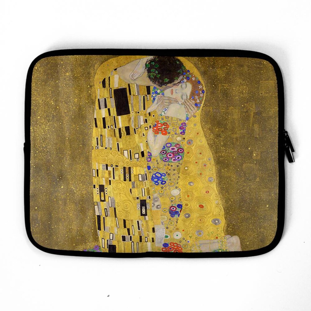 Gustav Klimt the Kiss Laptop Case, Laptop Sleeve, Laptop Bag, Fits ALL ...