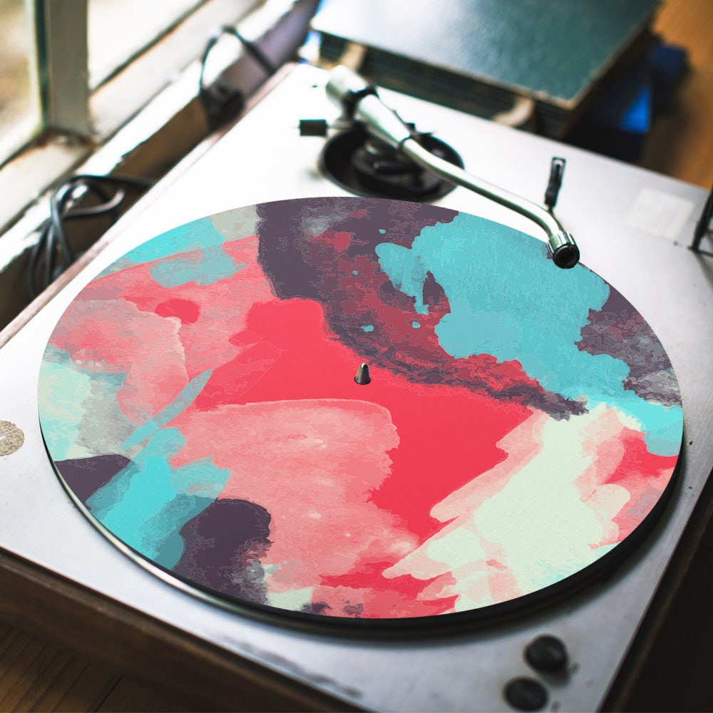 Abstract Watercolor 2 Art Vinyl DJ Slipmat / Turntable SLIP - Etsy