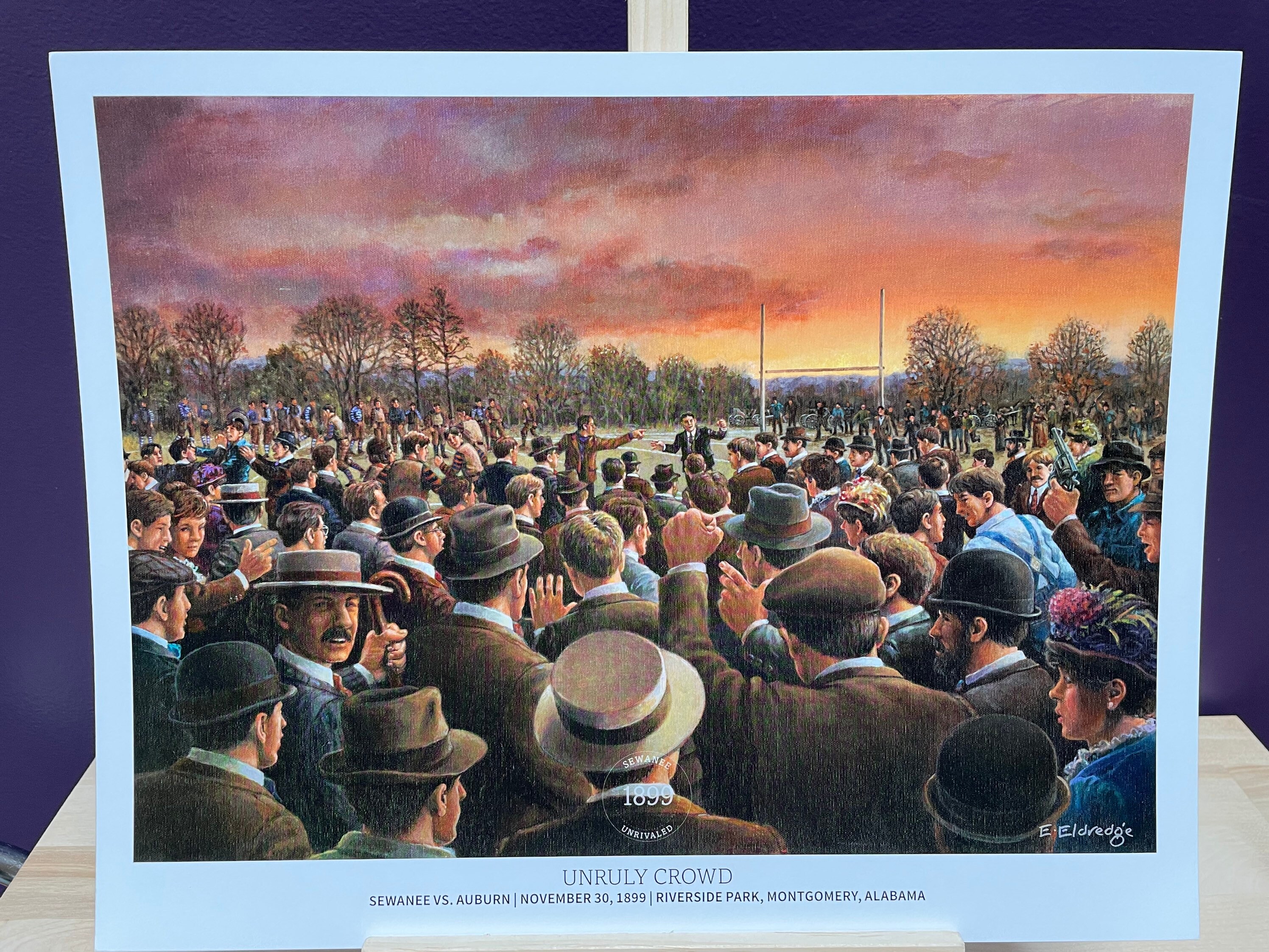 Sewanee 1899 Football Prints - Etsy