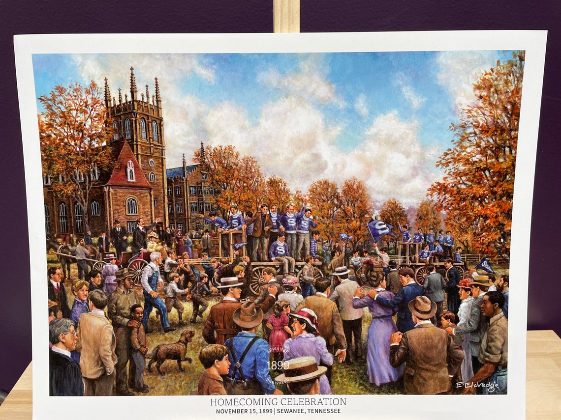 Sewanee 1899 Football Prints - Etsy
