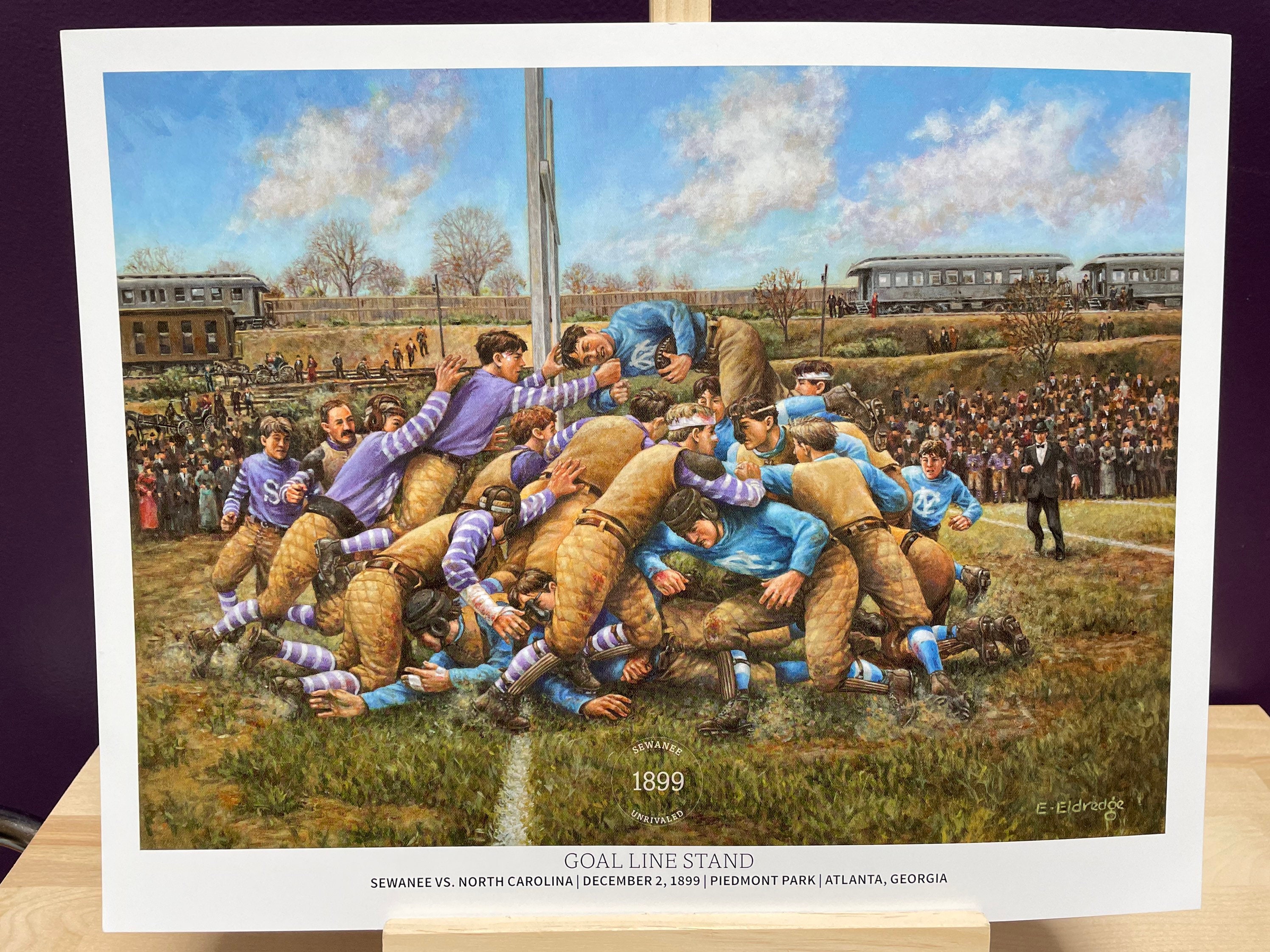Sewanee 1899 Football Prints - Etsy