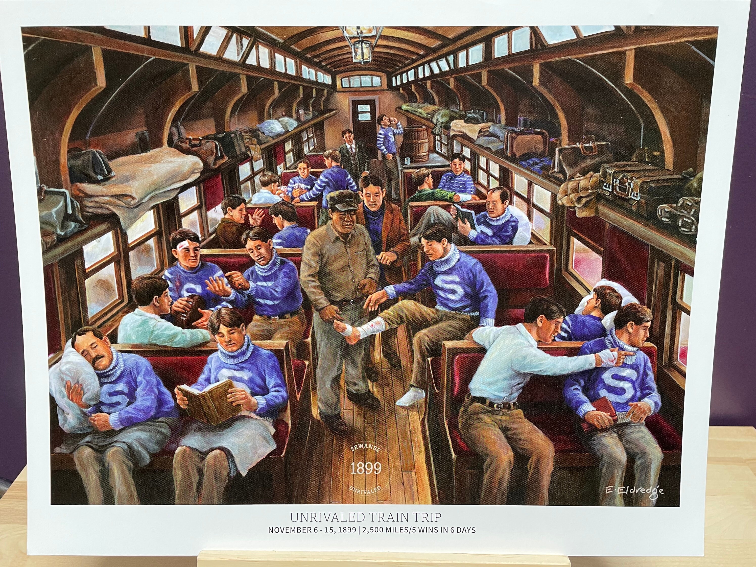 Sewanee 1899 Football Prints - Etsy