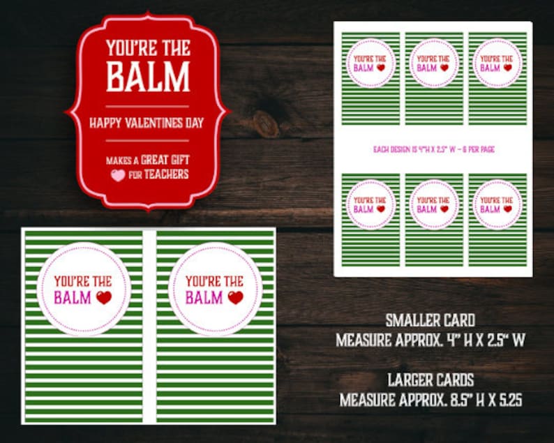 You're the Balm Gift Card - Etsy