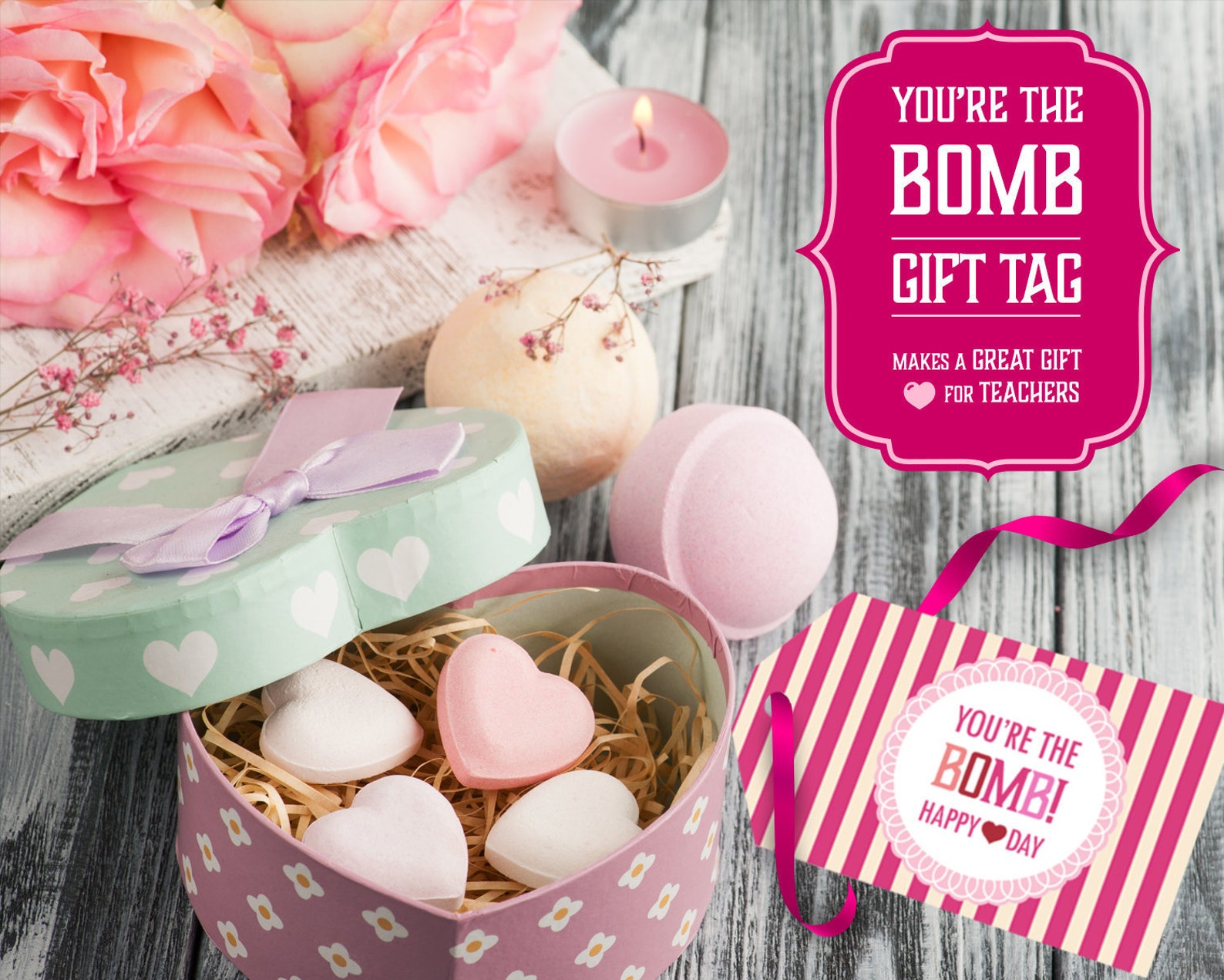 You're the Bomb Gift Tag - Etsy