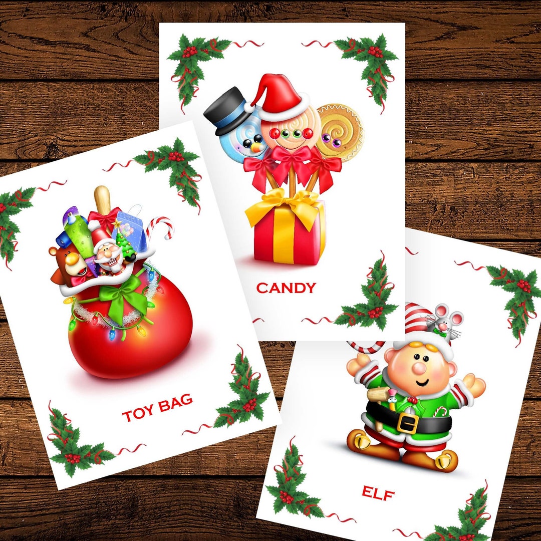 Christmas Memory Card Game (DOWNLOAD & PRINT) - Etsy