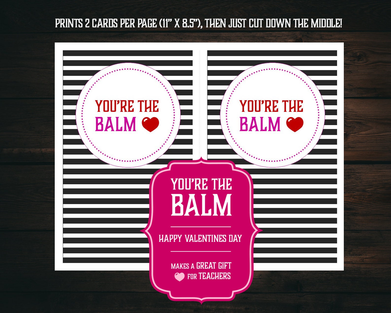 You're the Balm Gift Card - Etsy