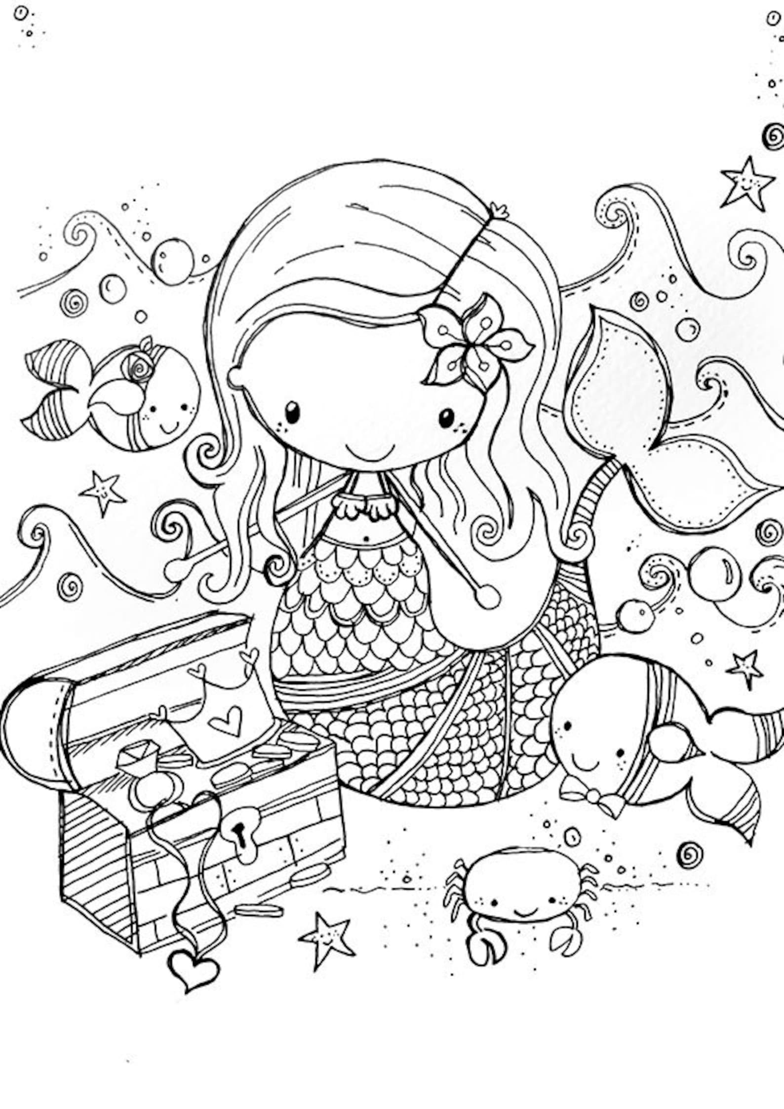 5 Printable Colouring in Sheets A4 & A5 Sized Mixed - Etsy UK