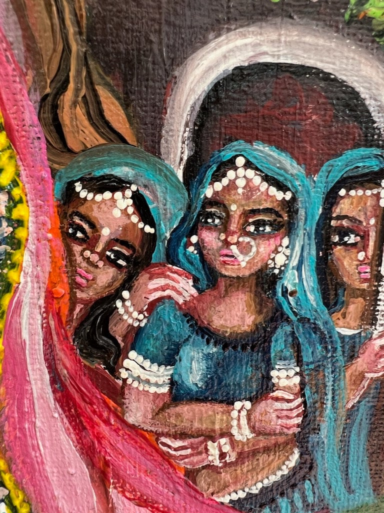 Fine Art Print of Dancing Princess, Traditional Indian Rajasthani Women ...