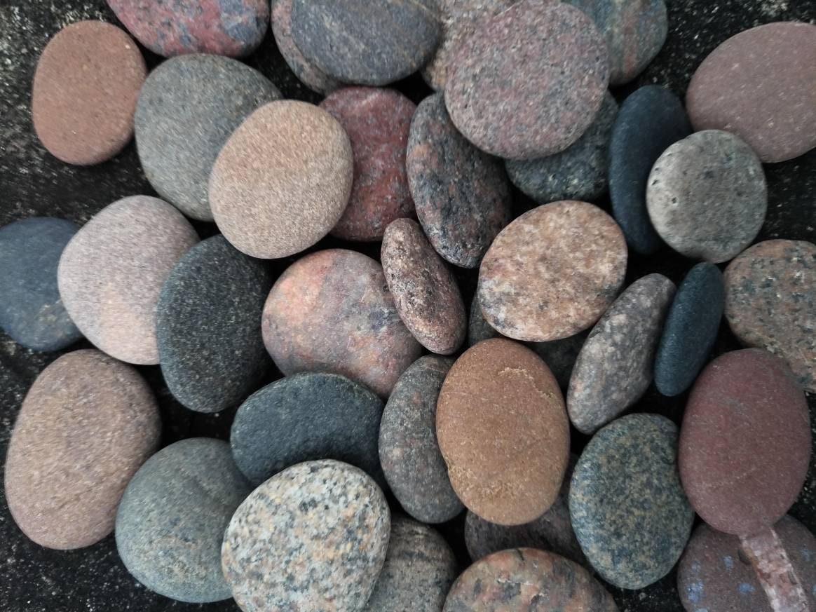 40 Beach Stones for Sale Sea Stones Baltic Beach Treasures | Etsy