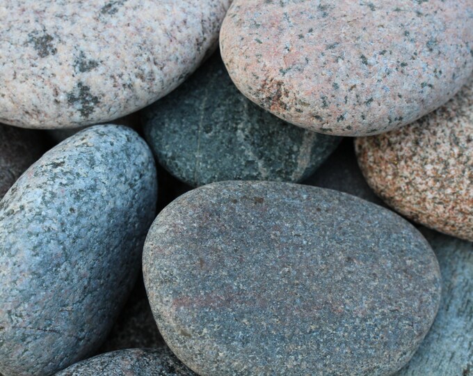 20 Super Extra LARGE Sea Stones Beach Stones Wedding Guest Book - Etsy