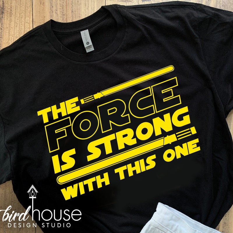 The Force is Strong Svg - Etsy