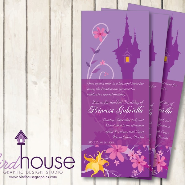 Rapunzel Tower Digital - Etsy