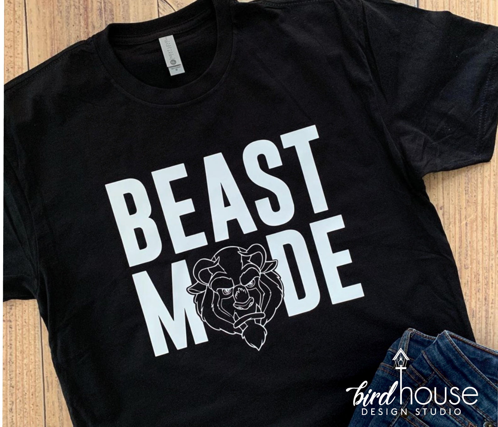 Beast Mode Shirt Cute Funny Disney Tee Custom Any Color - Etsy