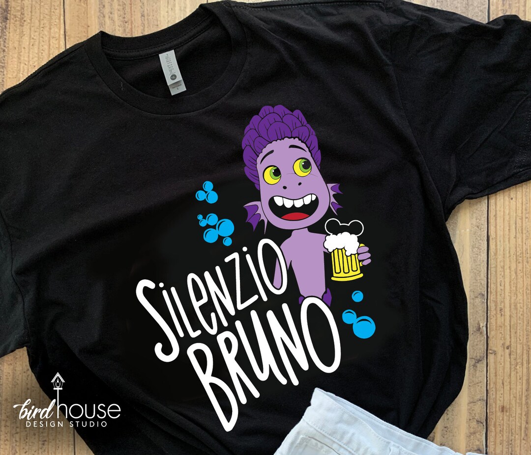 Silenzio Bruno Shirt, Luca or Alberto, Funny Epcot Food & Wine Tee, Disney Drinking Matching ...
