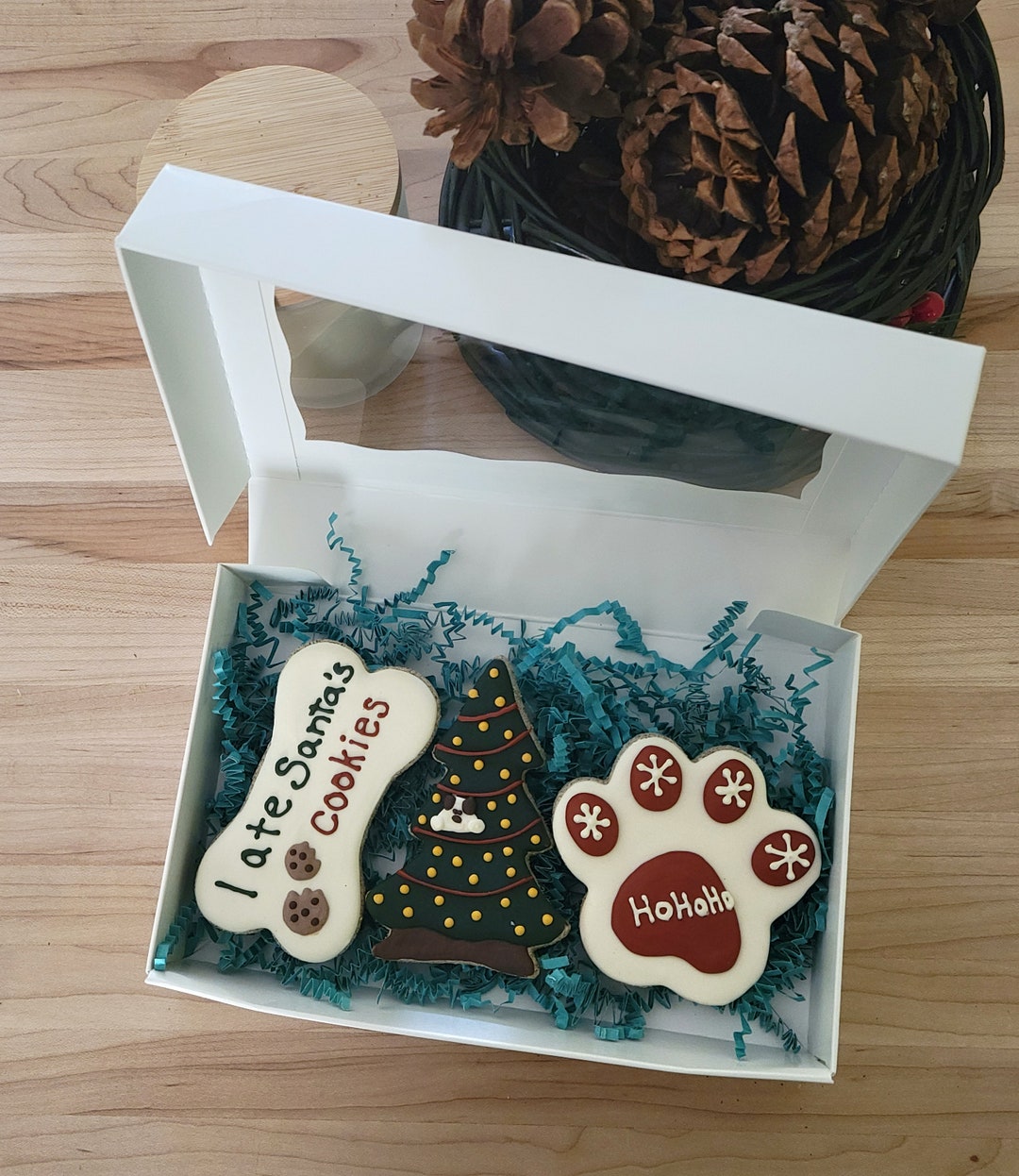 Christmas Dog Treats I Ate All Santa's Cookies Dog - Etsy
