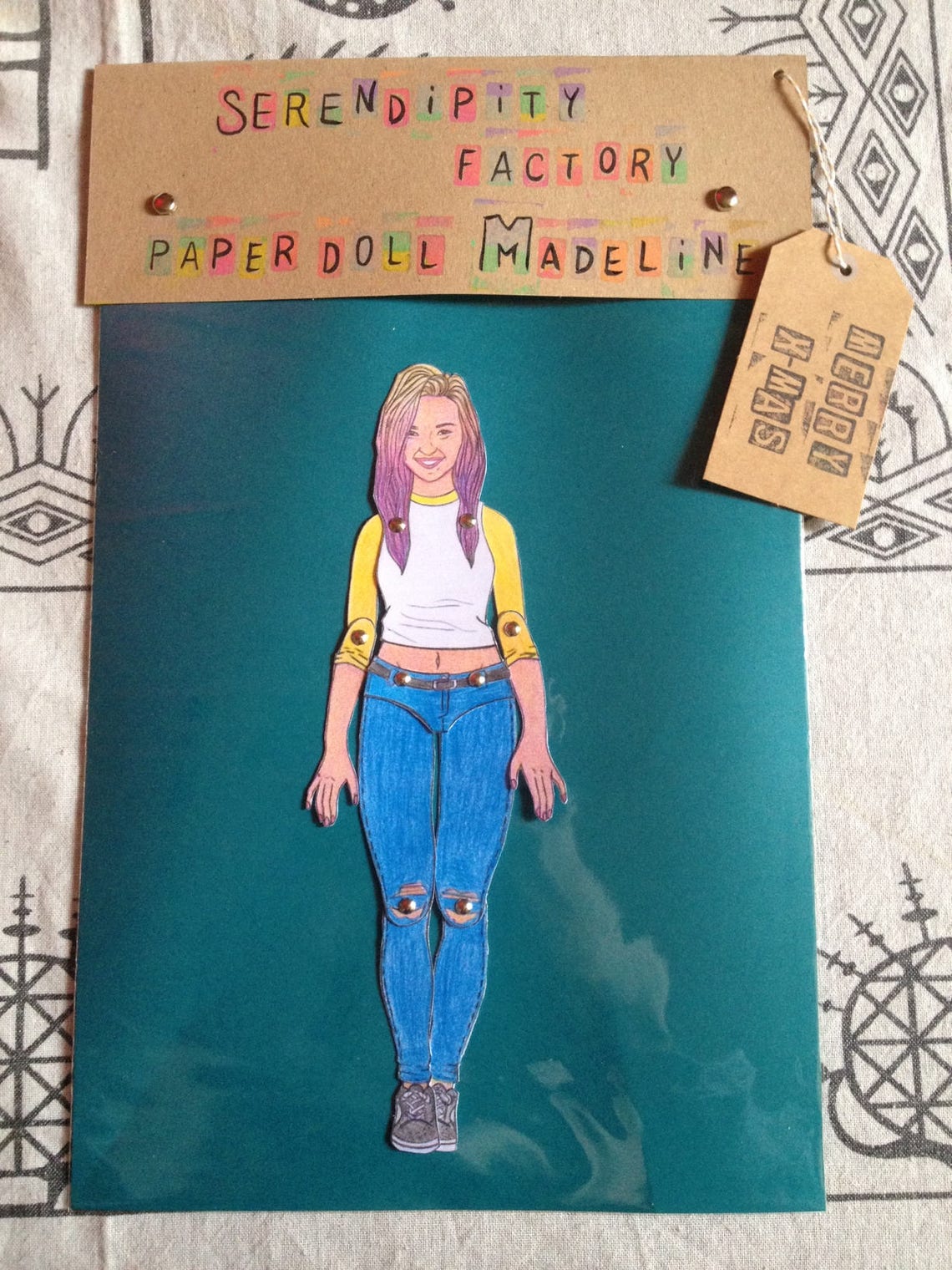 Personalized Paper Doll Portrait, Custom Made Paper Doll - Etsy