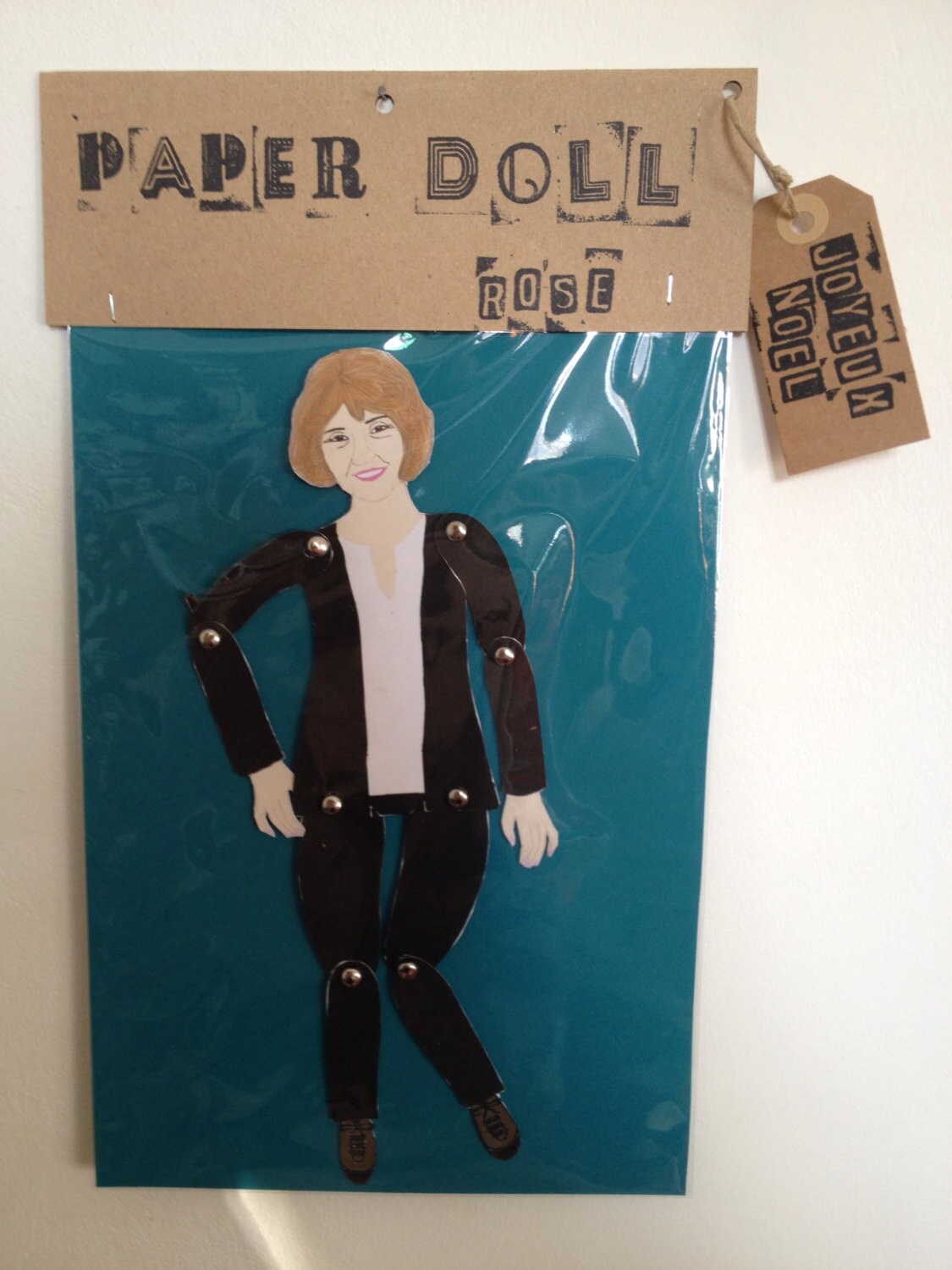 Personalized Paper Doll Portrait, Custom Made Paper Doll - Etsy