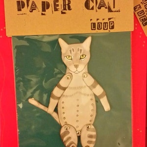 Portrait Personalized Paper Doll Dog/cat-paper Doll Pet-paper Doll ...