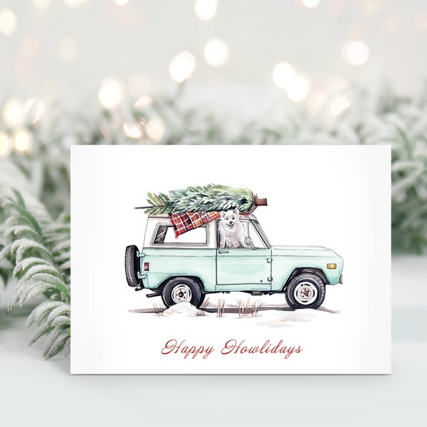 Ford Bronco Greeting Card - Etsy