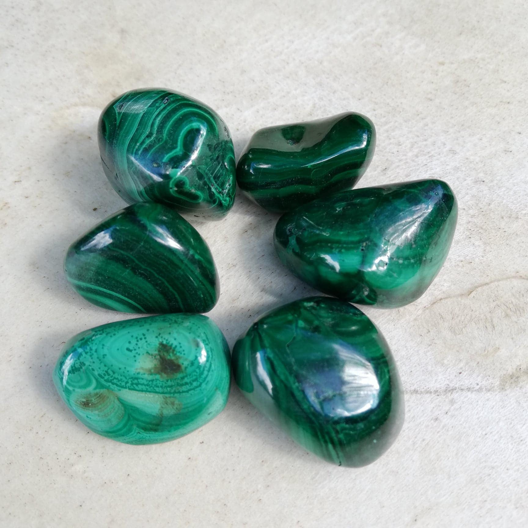 Malachite Tumble Stone Malachite Crystal Genuine Malachite - Etsy UK