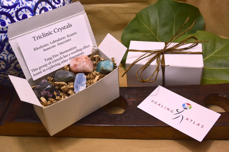 Triclinic Crystal Structure Gemstone Kit Triclinic Crystals - Etsy España