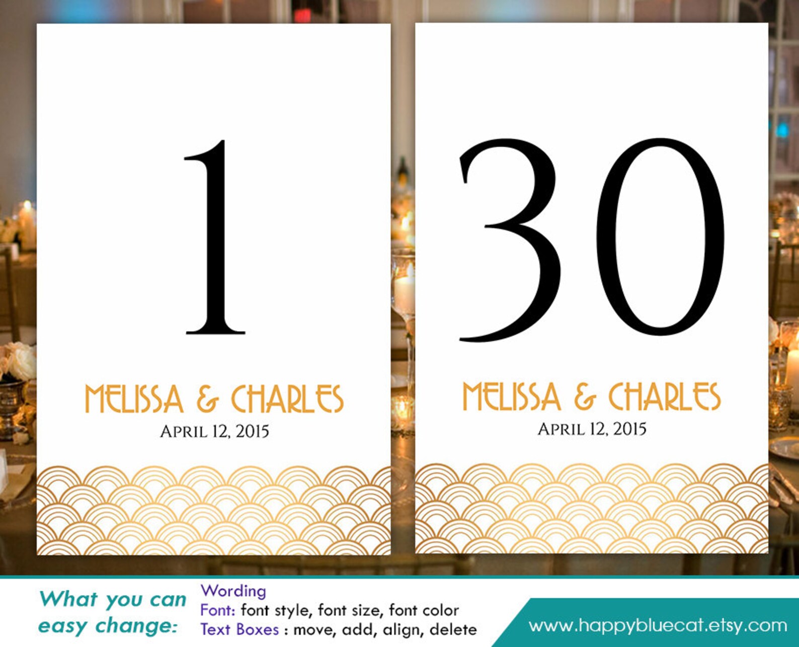 Diy Printable Table Number Card Template Instant Download - Etsy