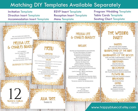 Church Seating Chart Template