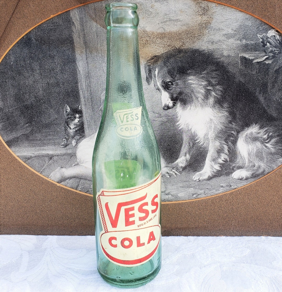 Bouteille de coca vintage, Vess Cola, Carter Beverages Middletown, Ohio ...