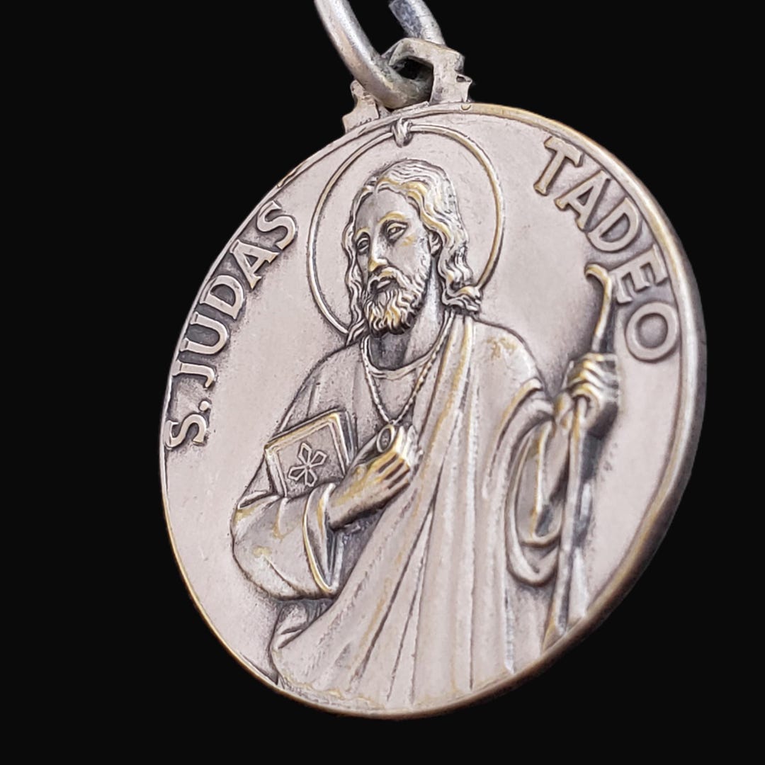 Vintage St Jude Medal, Religious Amulet, Pope John XXIII Holy Medals ...