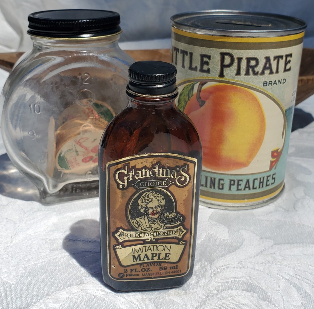 Country Kitchen Decor, Vintage Bottles, Grandma's Old Fashioned ...