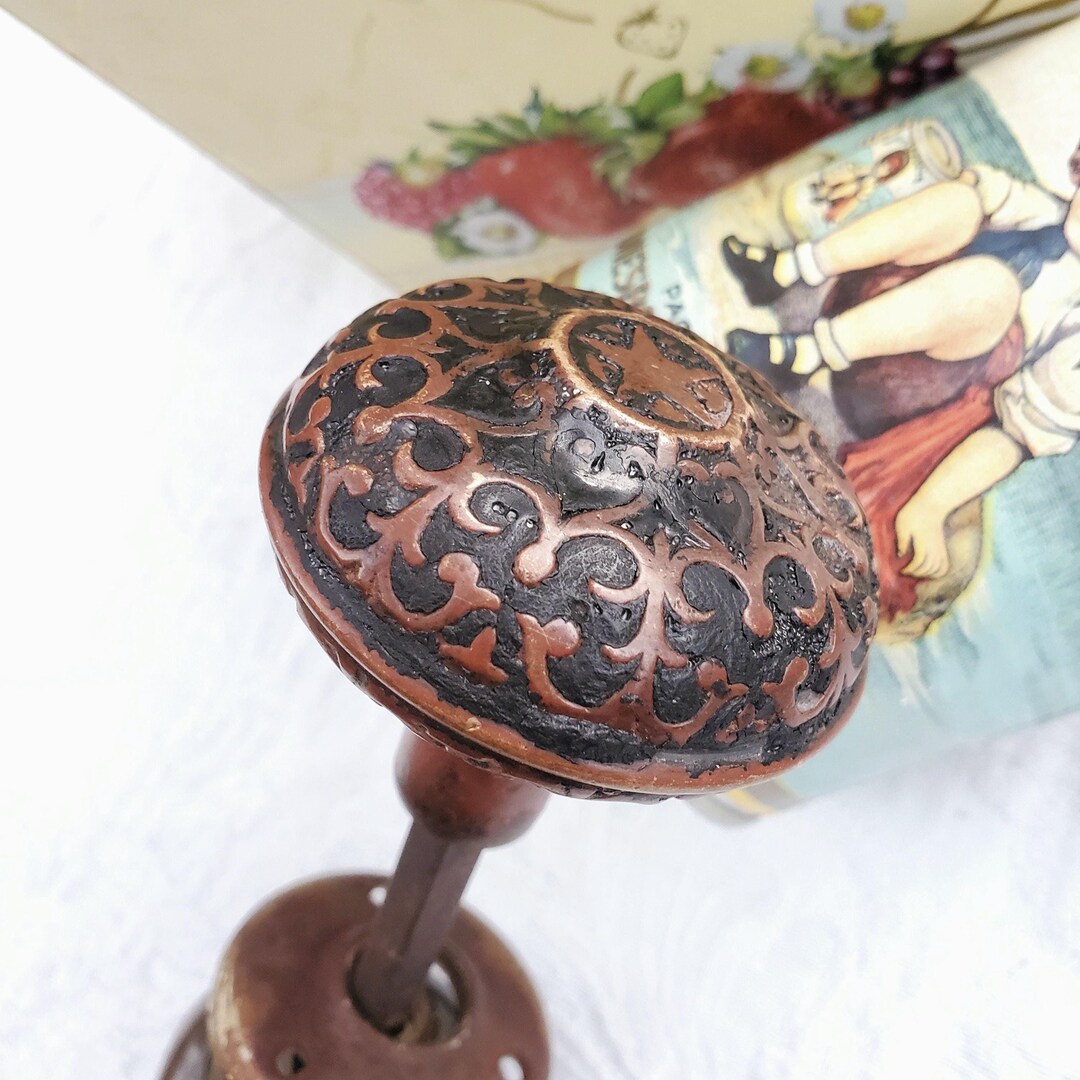 Antique Door Knobs, Eastlake Bronze Knob, Salvaged Parts, Victorian ...