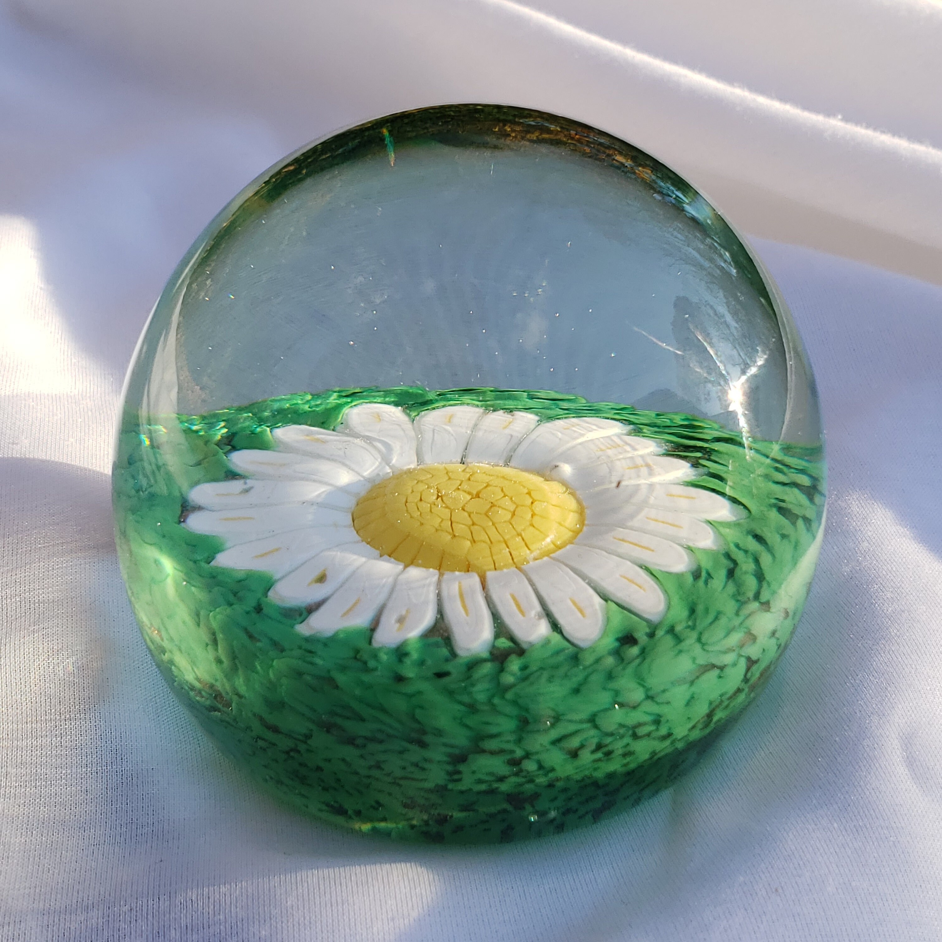 Collectible Authentic Italian Murano Glass Small Paperweight. Glass ...