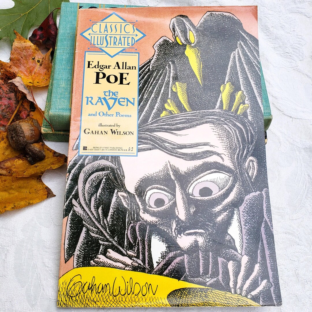 Vintage Edgar Allan Poe Comic, the Raven, Annabel Lee, the Sleeper ...