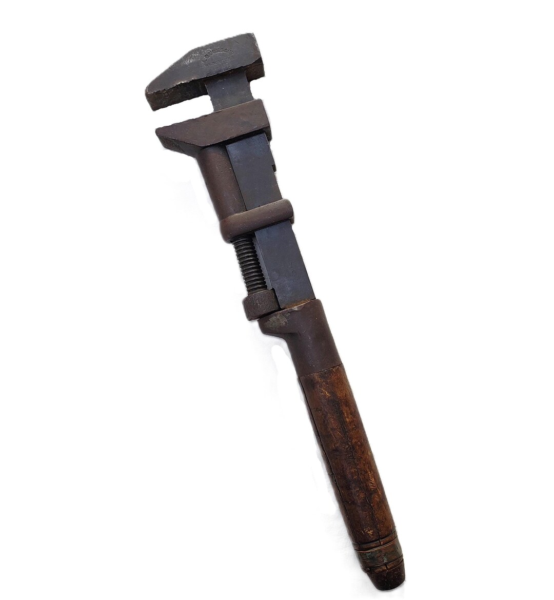 Antique Wrench, 15"l, AG Coes, C. 1871-1875, Adjustable Monkey Pipe ...
