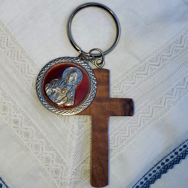 Cross Key Chains - Etsy