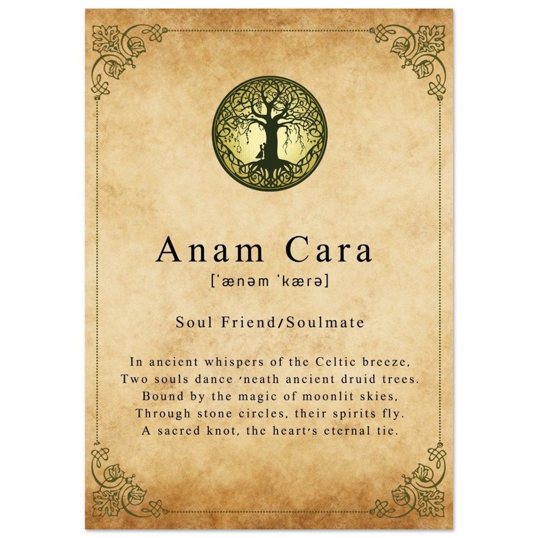 Anam Cara Celtic-inspired Posterbook of Kells Style Celtic Word of ...