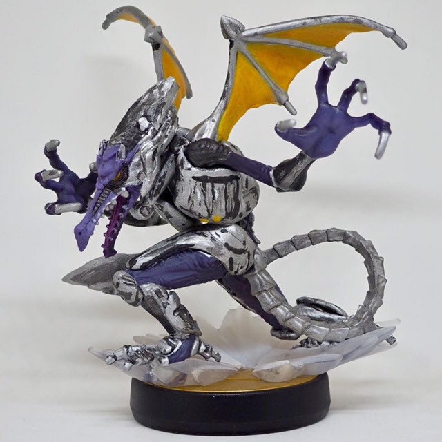 Meta Ridley Custom Amiibo Tanooki Mario Happy Mask Shop OwnerSalesman ...