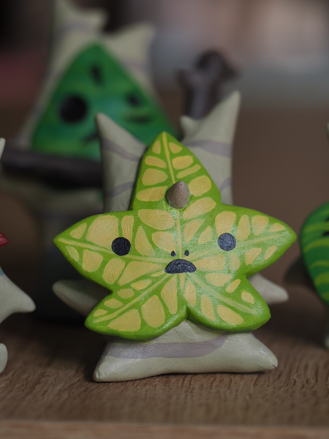 Korok Statue Zelda Deku Tree Makar Figurine Many Options Clay | Etsy