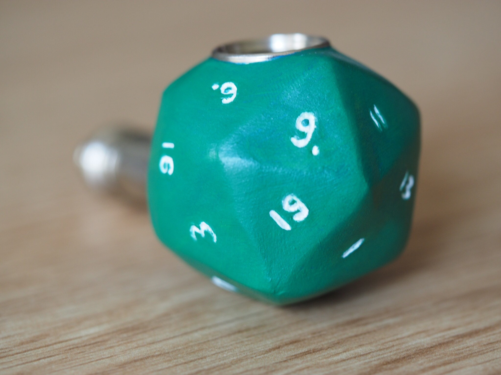 Dnd Dice Pipe D20 Sided Die Pipes Custom Sculpture Icosahedron - Etsy