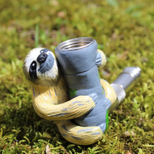 Clay Sloth Sculpture - Etsy
