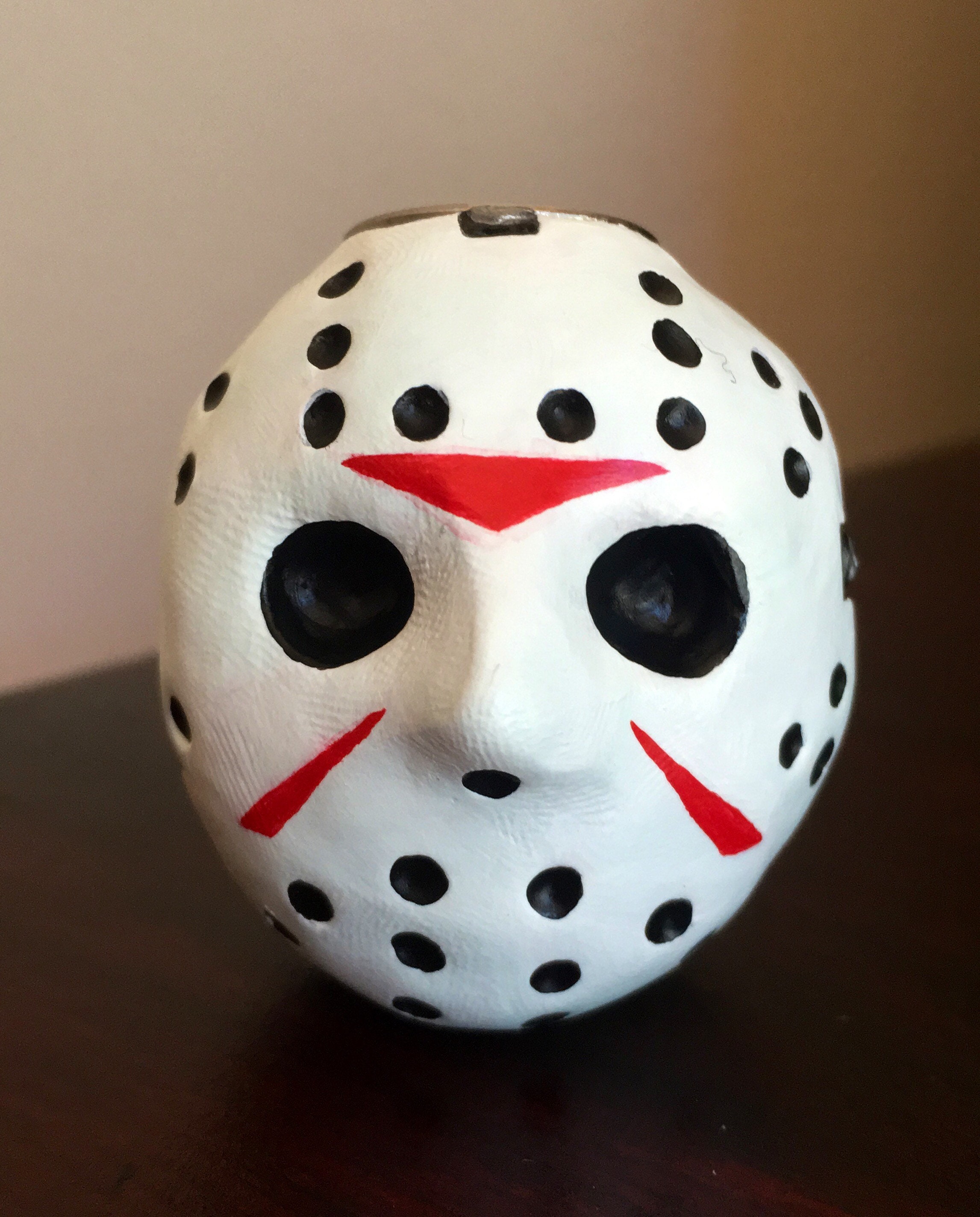 Jason Pipe Halloween Mask Scary Pipes Handmade Vorhees | Etsy