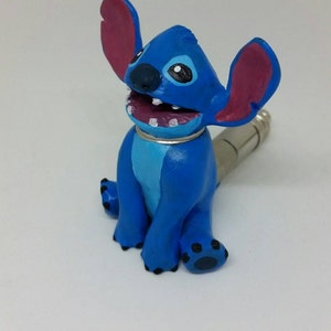 Stitch Pipe Cute Alien Movie Smoking Pipe Handmade Sculpture | Etsy