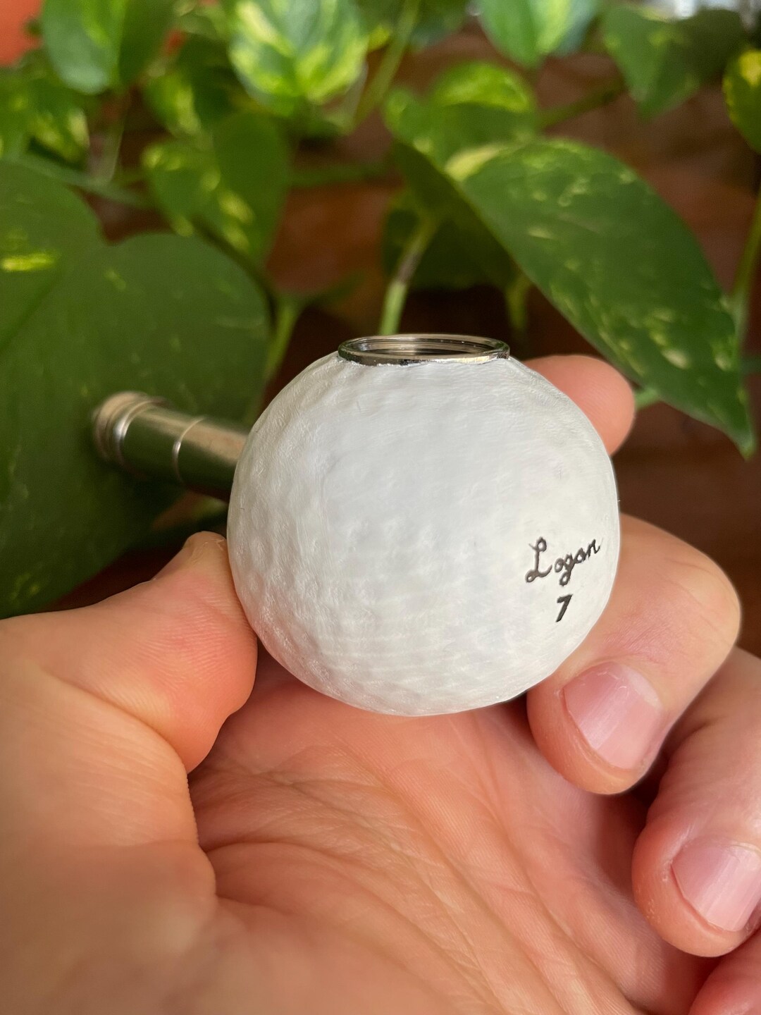 Golf Ball Pipe Golf Clay Sport Sculpture Sports Pipes - Etsy
